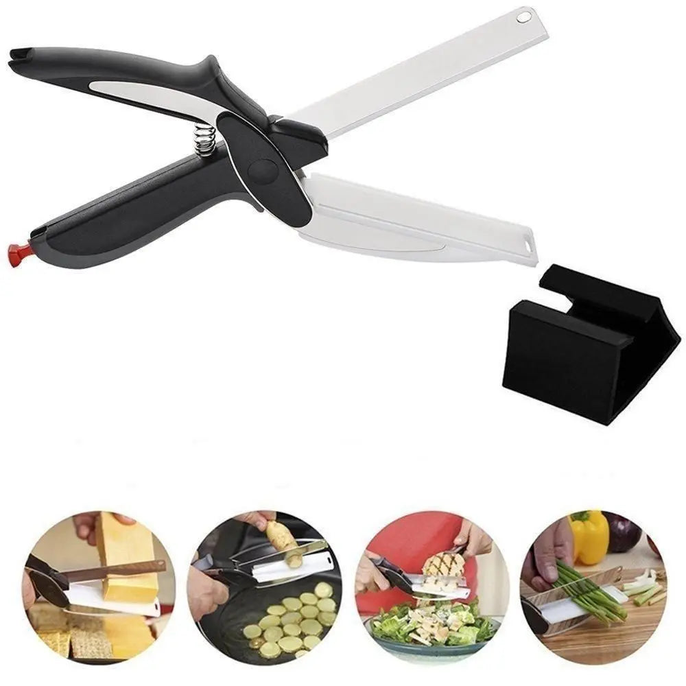 Clever Cutter | All in One Chopping & Cutting Tool – Goods Basket